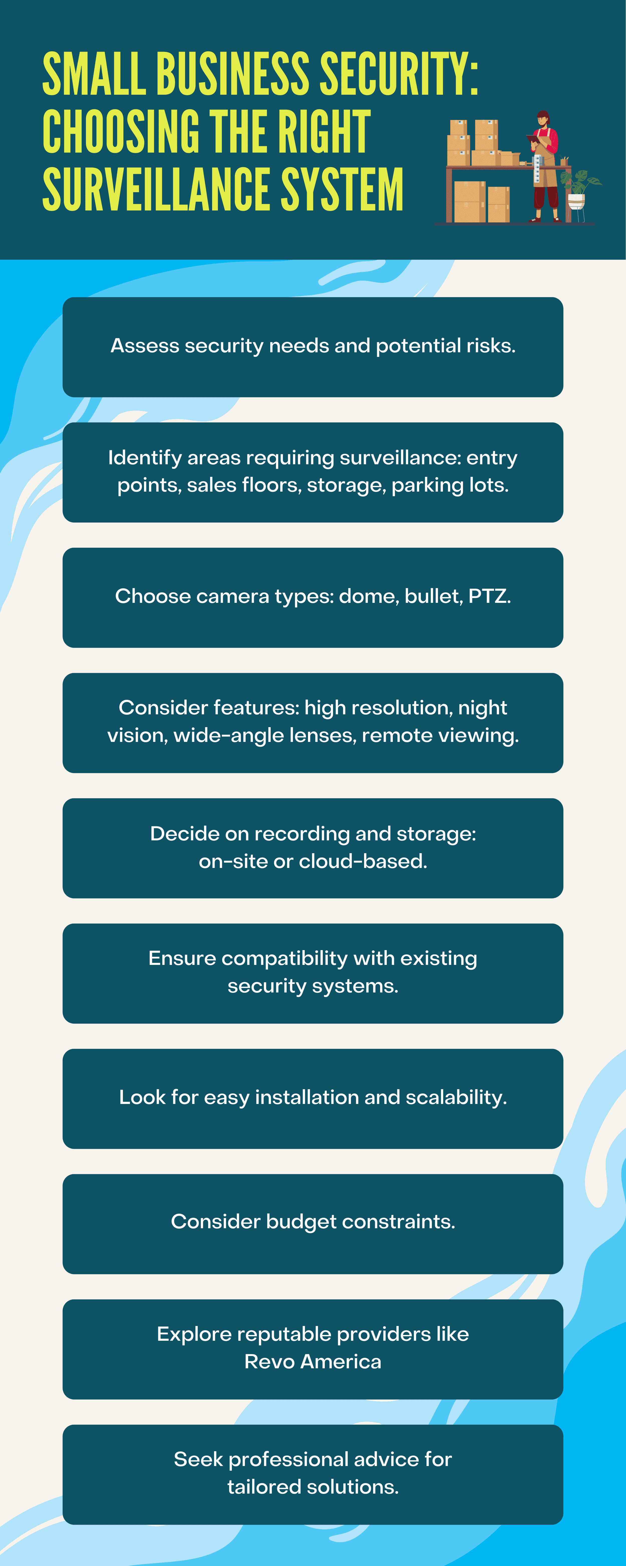 The Top 5 Benefits of Security Cameras in Your Small Business