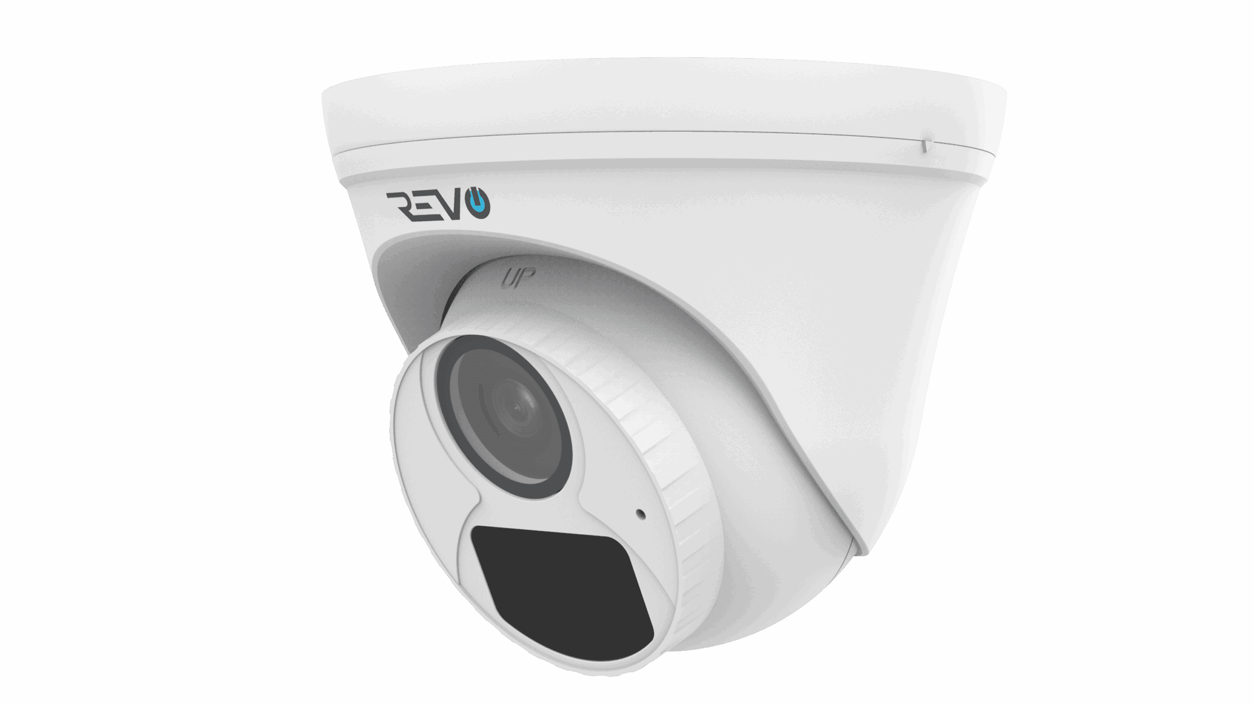 REVO ULTRA BLUE Series 2K (4 Megapixel) H.265 Indoor/Outdoor IR Turret ...